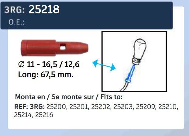 Втулки скоростен лост 3RG